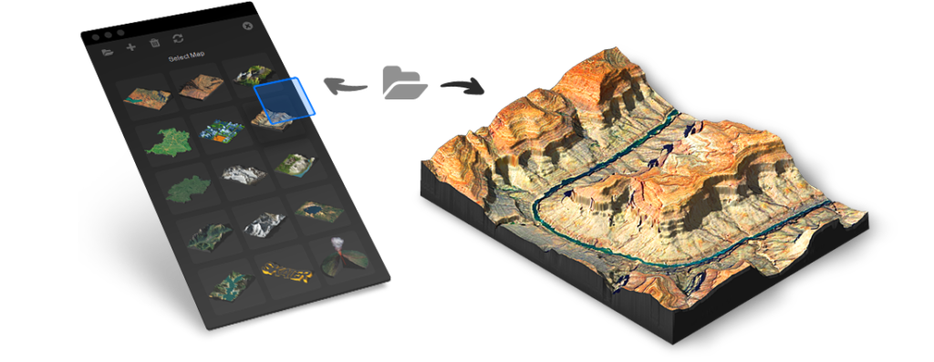 www.3d-map-generator.com | 3D Map Generator – Atlas – Tools – Map Library